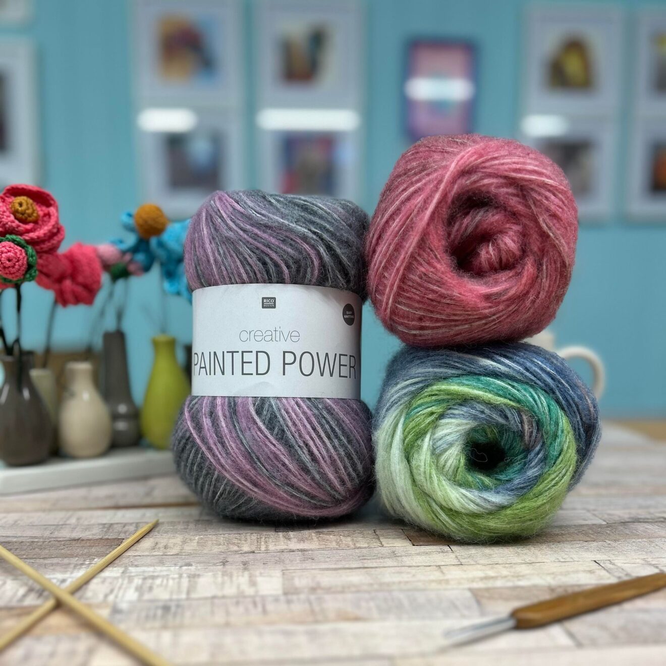 Rico Creative Painted Power Aran - Yarn etc...